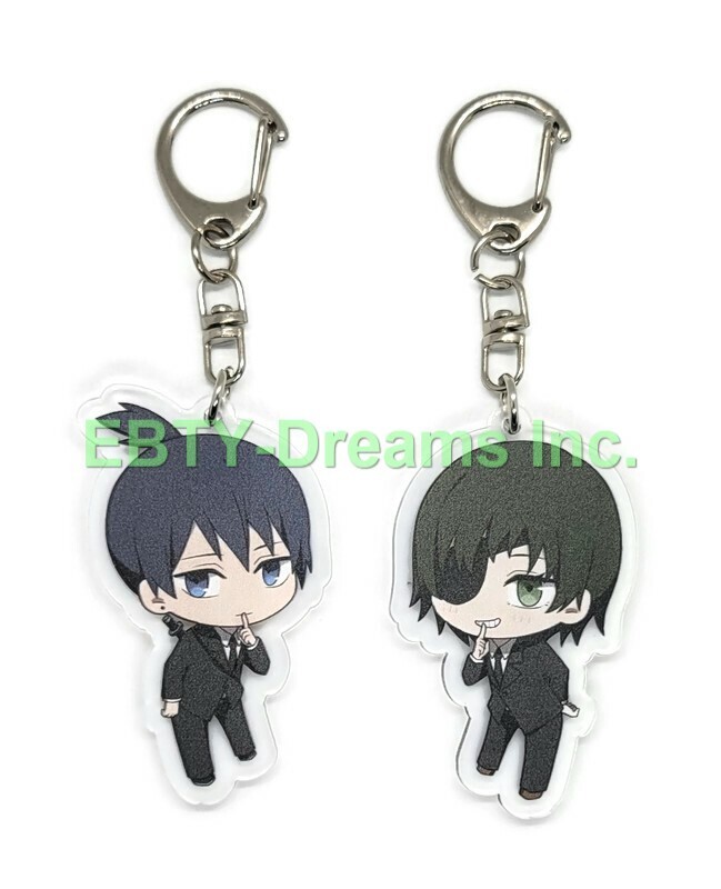 Set of 2 Chainsaw Man Acrylic Keychain Aki Hayakawa, Himeno v3 | eBay