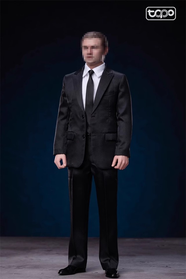 Topo studio 1/6 Black Suit Set TP020 Black Suit Set for action figures () POP | eBay