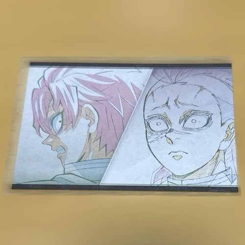 Demon Slayer Kimetsu no Yaiba Ufotable Postcard Minoru Fushikawa Genya ...