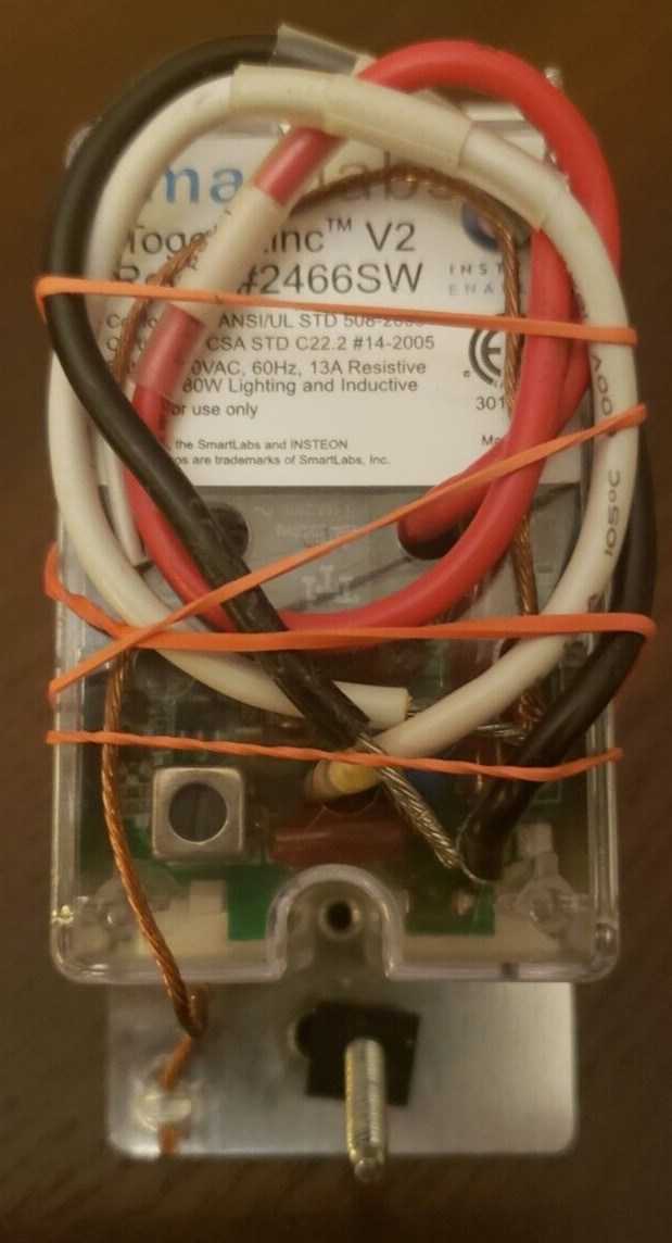 Insteon Ceiling Fan And Light Controller Fixture Module Dual Band ...