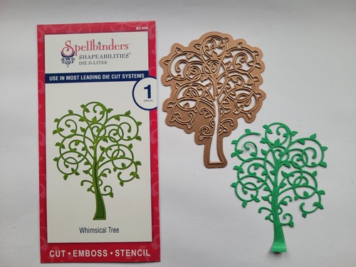 Spellbinders Shapeabilites D-Lites Cut Emboss Stencil Metal Die ...