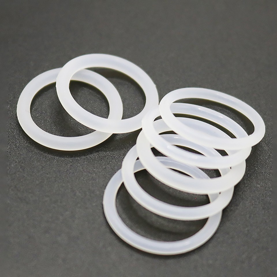 FOOD GRADE O-Ring 2.4 mm Cross Section CLEAR SILICONE O Rings High ...
