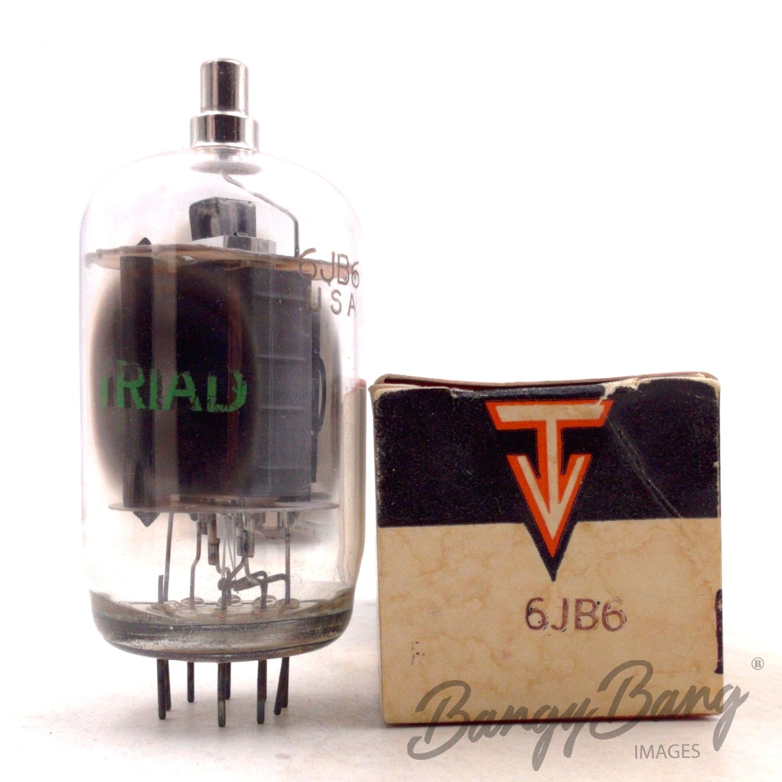 Triad 6JB6 Beam Power Black & White TV Audio Vacuum Tube Valve ...