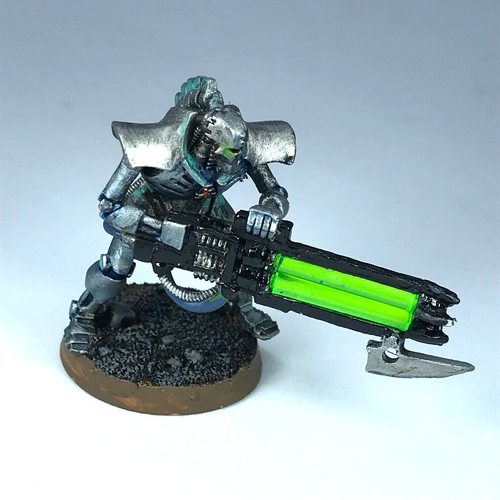 Classic Metal Necron Immortal Warrior Necrons - Painted - Warhammer 40K ...
