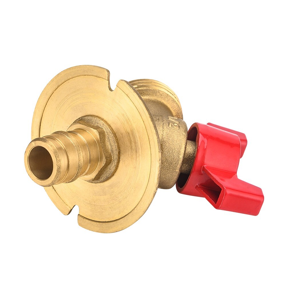 EFIELD Outdoor Faucet/Valve 1/4Turn Sillcock Bibb 3/4" Pex Inlet x3/4 ...