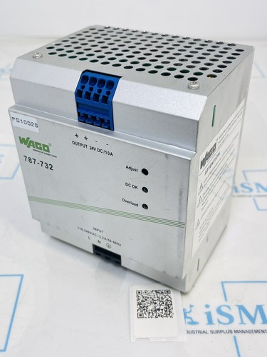 Wago 787-732 Switched-Mode Power Supply 24V / 10A | eBay