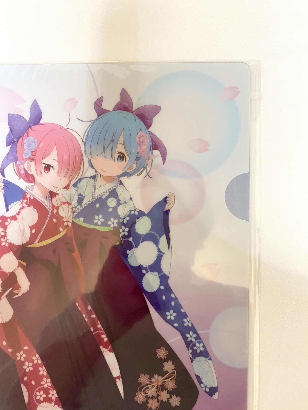Re: ZERO Ram & Rem -Starting Life in Another World Clear Folder ...