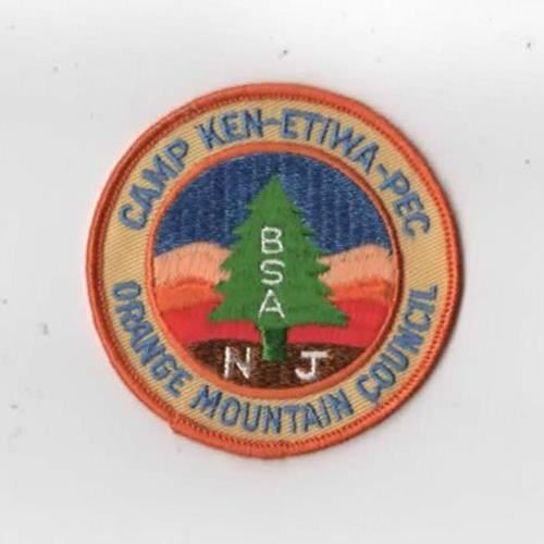 Camp Ken-Etiwa-Pec Orange Mt. Council BSA NJ ORG Bdr. [CA-1439] | eBay