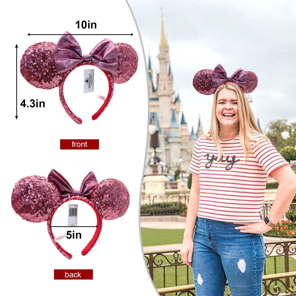 120 Styles Disney Parks Loungefly Bow Minnie Mouse Ears Collection ...