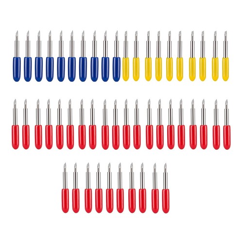 50Pcs 30°/45°/60° Roland Cutting Plotter Vinyl Cutter Blade Knife ...