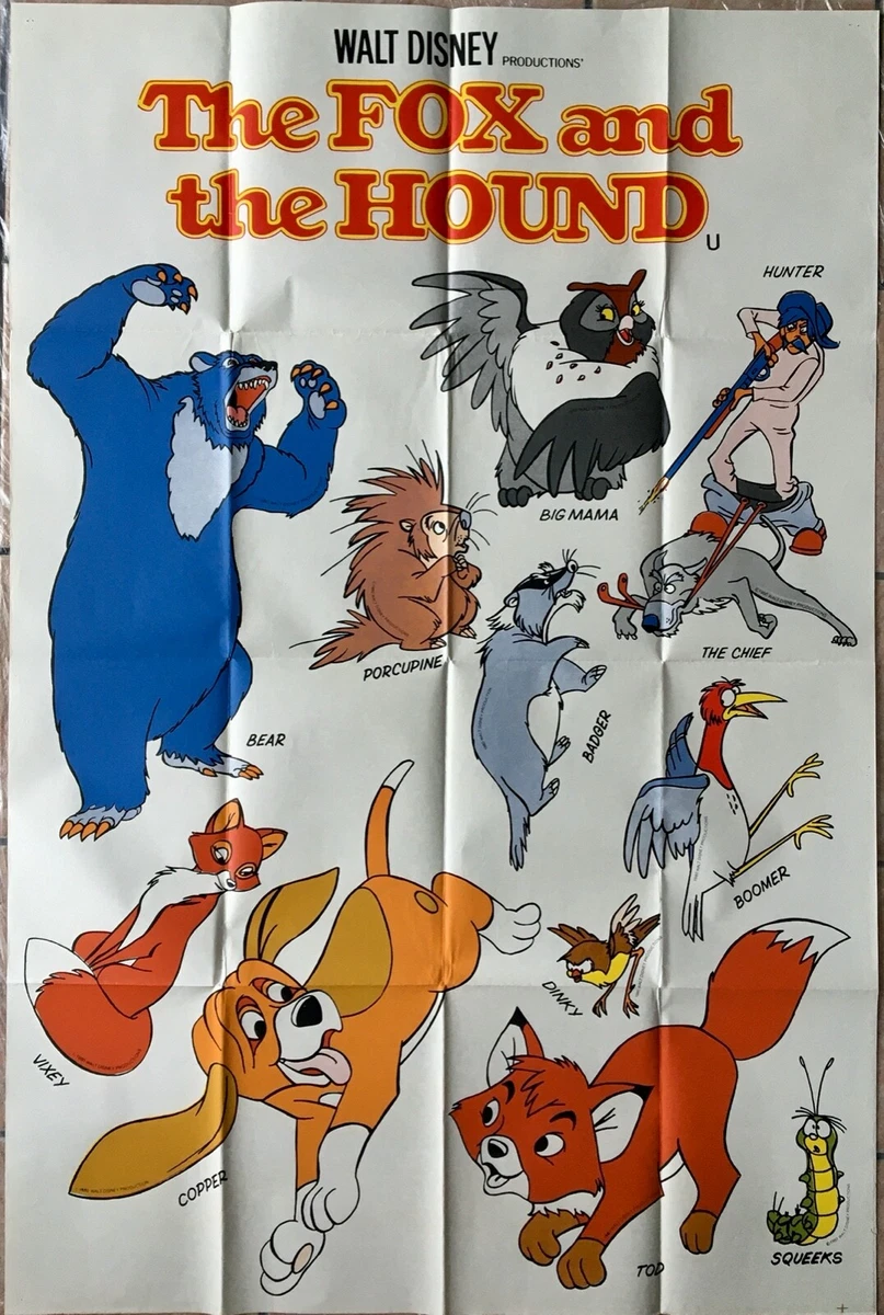 The Fox And The Hound Movie Poster