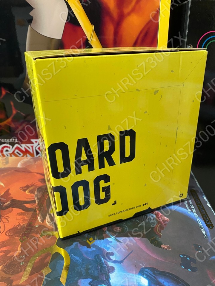 CYBERPUNK 2077 Edgerunners V'S Dashboard Cyberdog Dog Figure Statue 1:1 ...