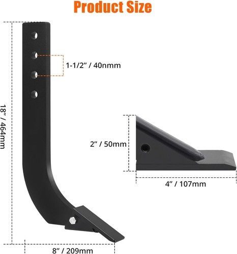 1/5/6/7Pack Box Blade 18'' Ripper Shank 3 Hole Box Scraper Shank | eBay