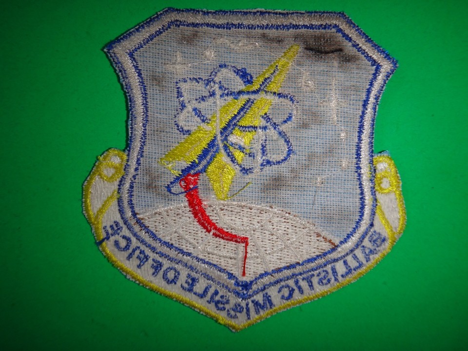 US Air Force BALLISTIC MISSILE OFFICE Patch | eBay