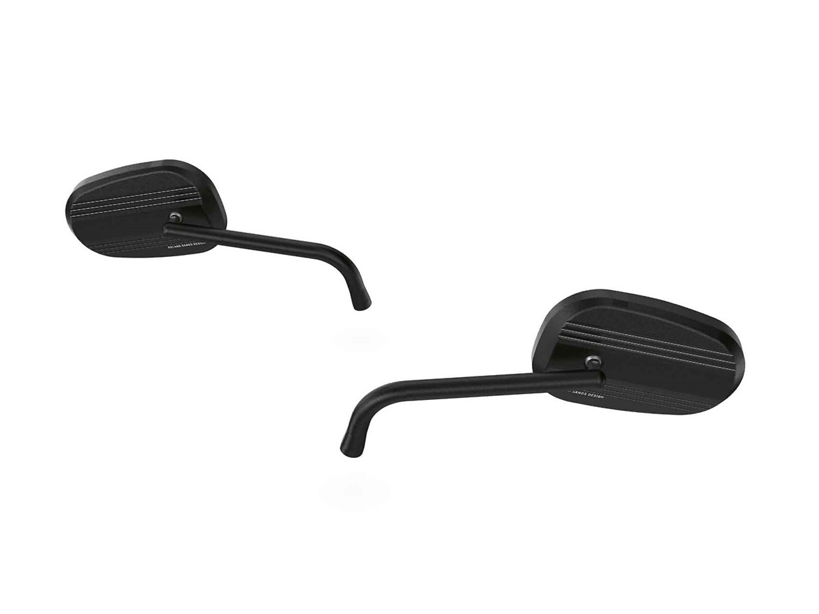 BMW Motorrad K34 K35 R18 Roland Sands Mirrors Two Toned Black SET ...