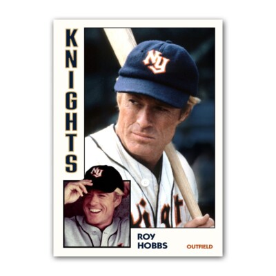 Roy Hobbs Robert Redford "The Natural" Movie Collectible Knights ...