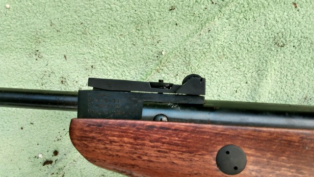 Beeman Model 0035 .177 Cal Air Gun Rifle 10937-01 Spanish Made Scope ...