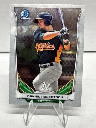 2014 Bowman Draft Chrome Top Prospects Cards #CTP-44 Daniel Robertson ...