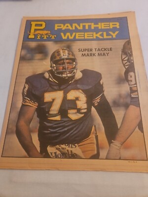 Vintage 1980 September 27, Pitt Panther Weekly Newspaper, Super Tackle ...