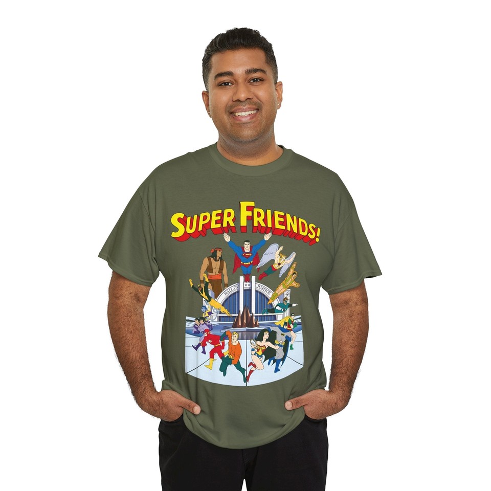 Super Friends T-Shirt - DC Hanna-Barbera - Superman, Wonder Woman ...