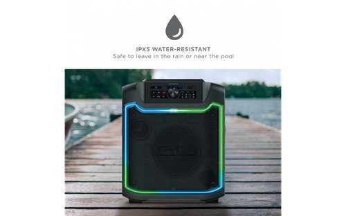 ION Pathfinder 280 All-Weather Speaker with Wide-Angle 280 Degree Audio ...