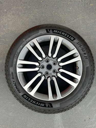 (1) 2023 RANGE ROVER OEM 21" Style 7021 WHEEL RIM & MICHELIN TIRE ...