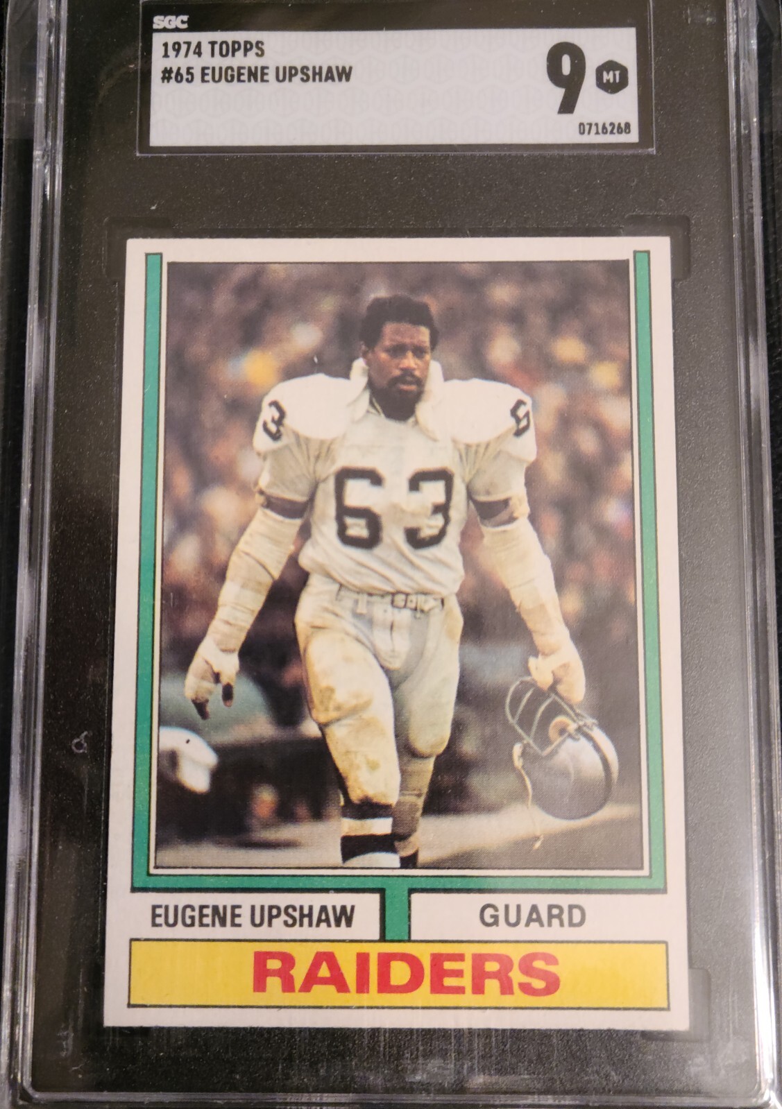 1974 Topps - #65 Gene Upshaw for sale online | eBay