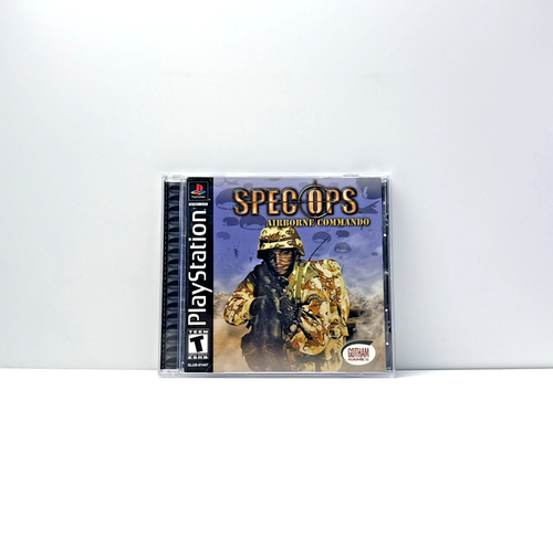 Spec Ops: Airborne Commando PlayStation 1 PS1 Case & Manual Only Free ...