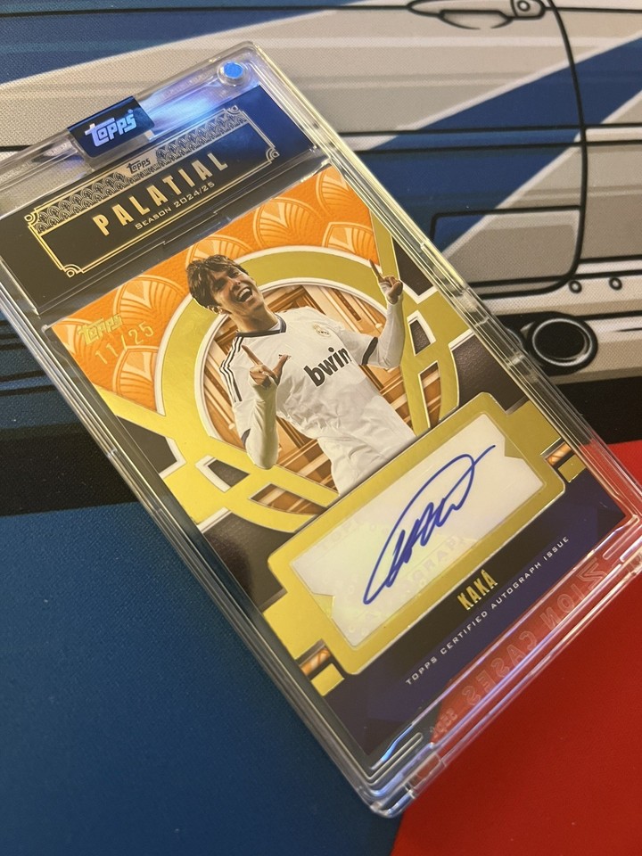 Kaka Auto /25 Topps Palatial Real Madrid CF 2024/2025 English Autograph ...