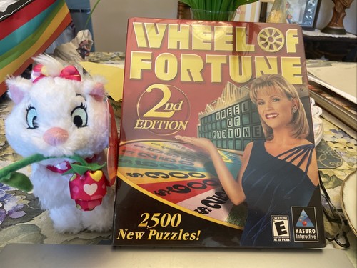 Wheel Of Fortune by Hasbro PC 2nd Edition Video Game 2000 SEALED BRAND ...