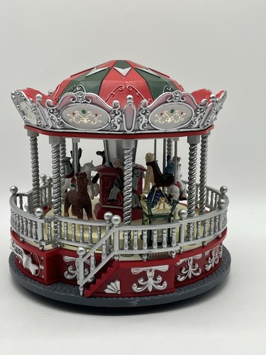 Crafted Polyresin Christmas House Collectable Figurine Light Up Musical ...