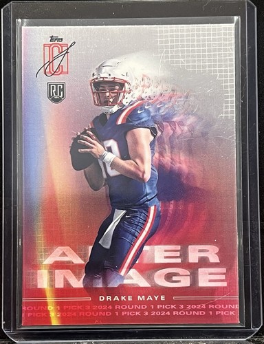 2024 Topps Signature Class Drake Maye RC After Image #AI-8 New England ...