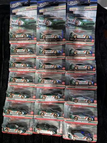 Hot Wheels Silver Series 711 Toyota Supra 7-Eleven Lot Of 10 | eBay
