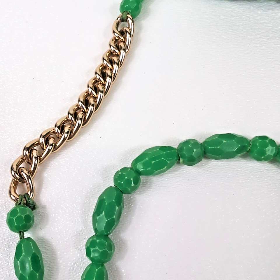 Vintage 1960s Kelly Green Beaded Gold Shoulder Bag Purse Made In Hong ...