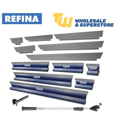 Refina X-Skim Spatula Skimming PLAZI Stainless Steel Interchangeable ...