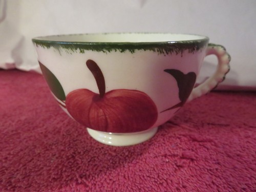 VINTAGE BLUE RIDGE POTTERY APPLE PATTERN TEA CUP | eBay