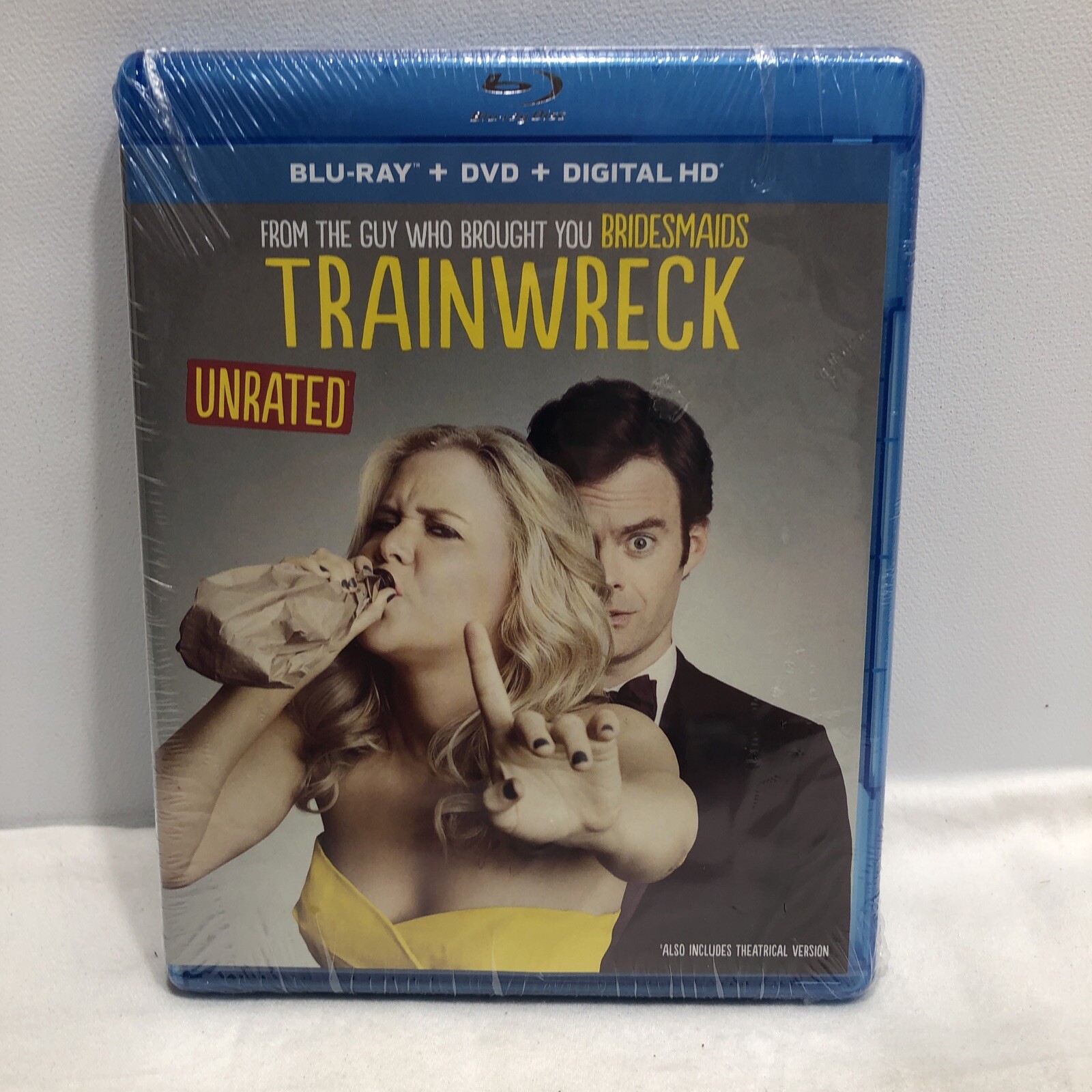Trainwreck (Blu-ray/DVD, 2015, 2-Disc Set, Includes Digital Copy) NEW ...