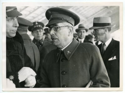 Espagne. Le général Domingo Batet Mestres, capitaine général de ...