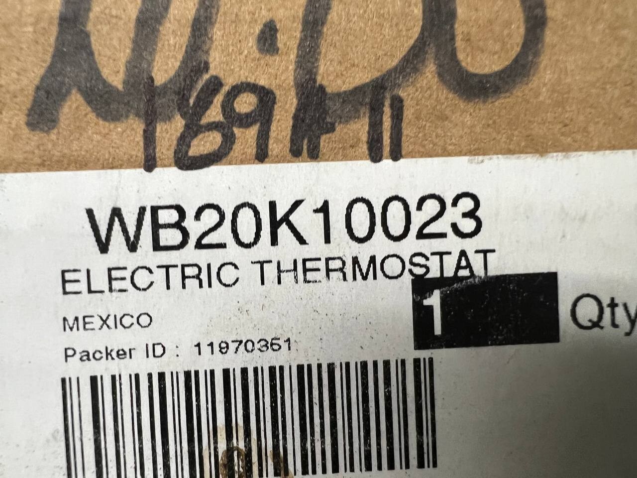 Genuine OEM GE Oven Thermostat WB20K10023 | eBay