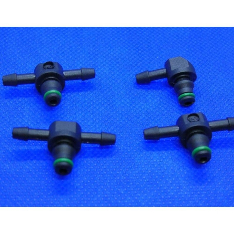 (3)T Piece (1)L piece Common Rail Diesel Injector return Connector For ...
