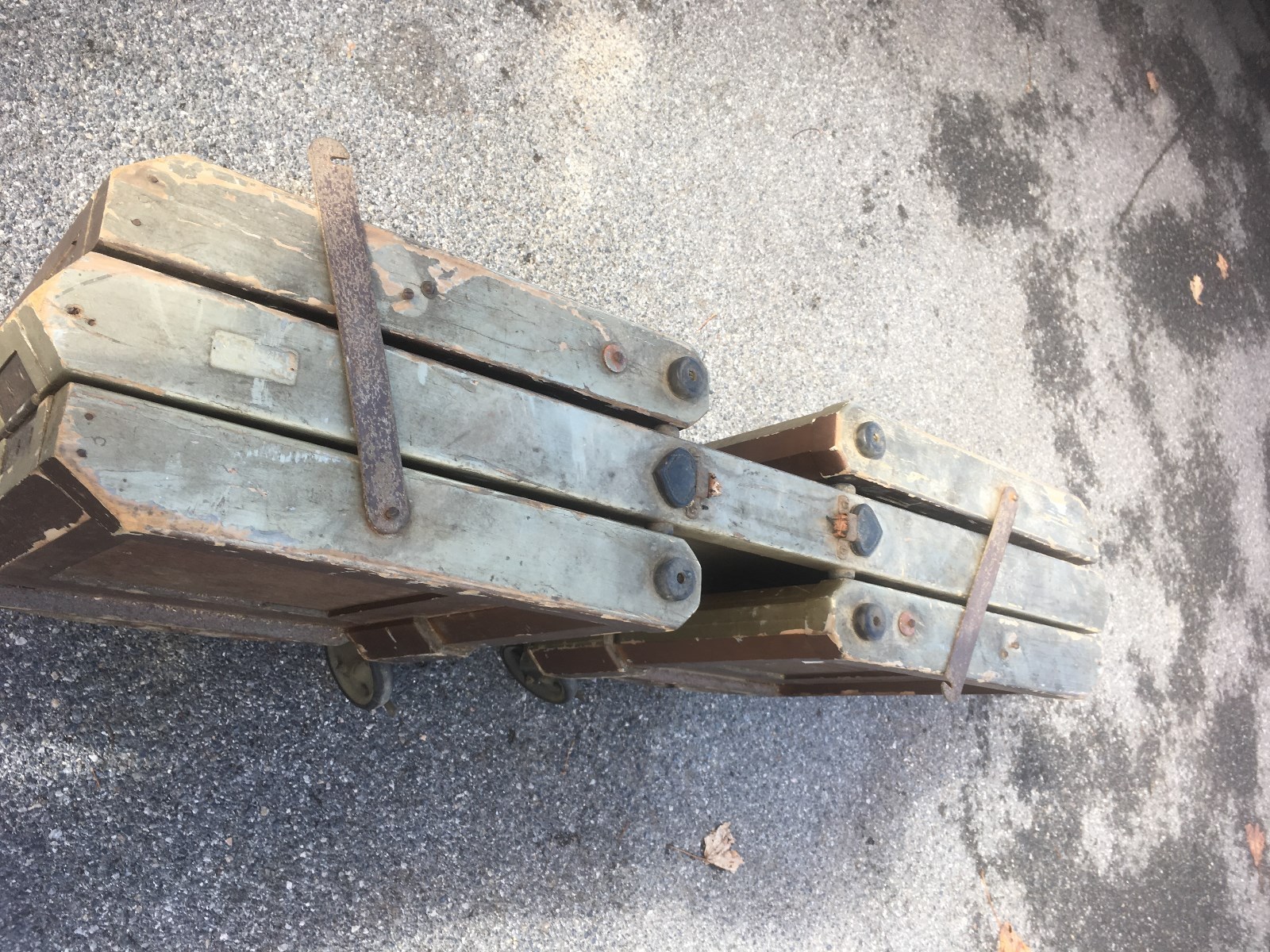 Antique Wooden Coffin Stand Vtg Casket Stand / Cart Bier Gothic Coffee ...