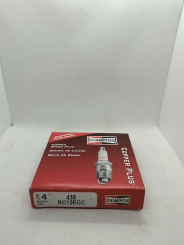 438 Champion Spark Plugs RC12ECC - Pack Of 4 FREE SHIPPING | eBay