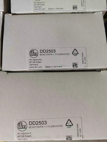 IFM DD2503 Speed Monitor Sensor New One Expedited Shipping# | eBay