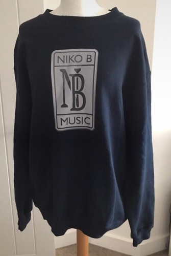 Niko B Sweater Jumper Sweatshirt Rap Hip Hop Merch Pullover Size Medium ...