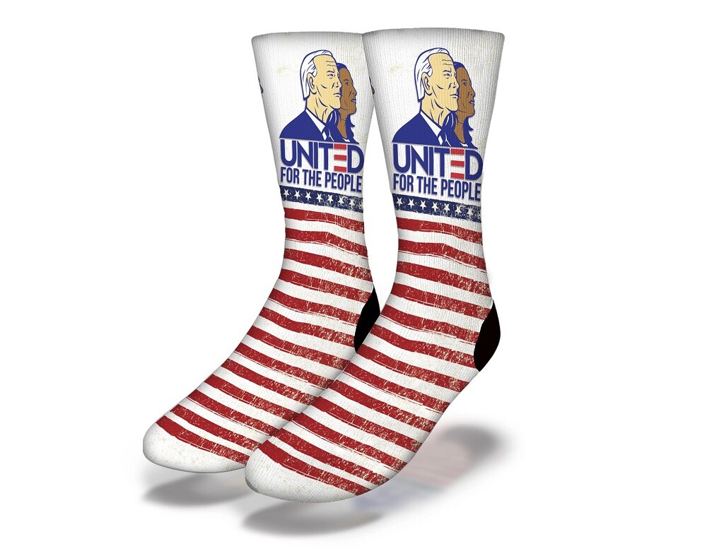 NEW! United For The People Biden Harris 2020 Campaign Socks One Size ...