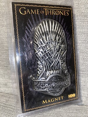 Iron Throne Game of Thrones Fridge Magnet Nemesis Now HBO | eBay Australia