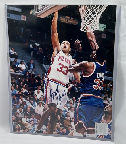 Detroit Pistons Grant Hill Autographed 8x10 Photo | eBay