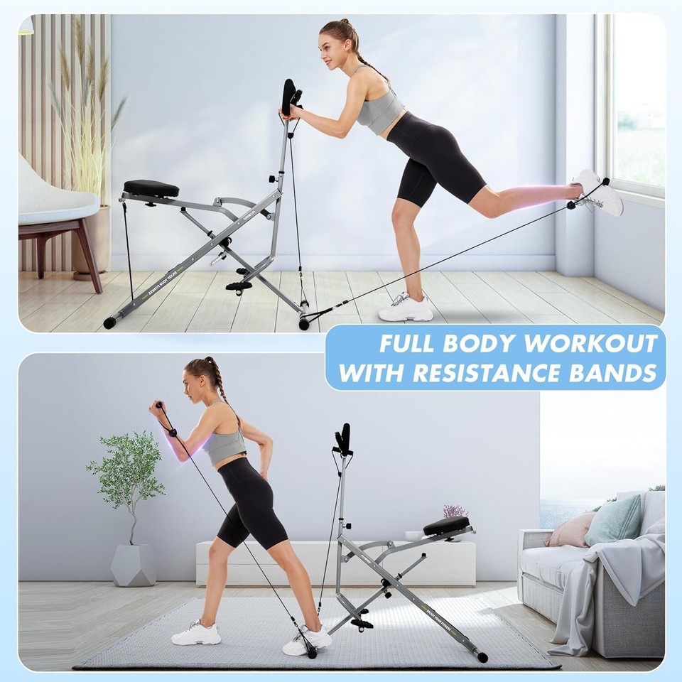 Squat Machine for Home Gym Squat Rowing Machine for Glute Trainer 4 ...