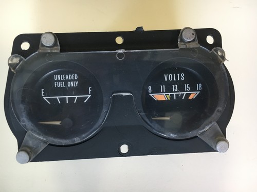TESTED 75-79 Trans Am Fuel Volts Gauge Cluster Rally Gauges Battery ...