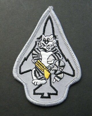 Militaria US NAVY USN TOMCAT SIC EM BABY HAWKEYE EMBROIDERED PATCH 3.3 ...